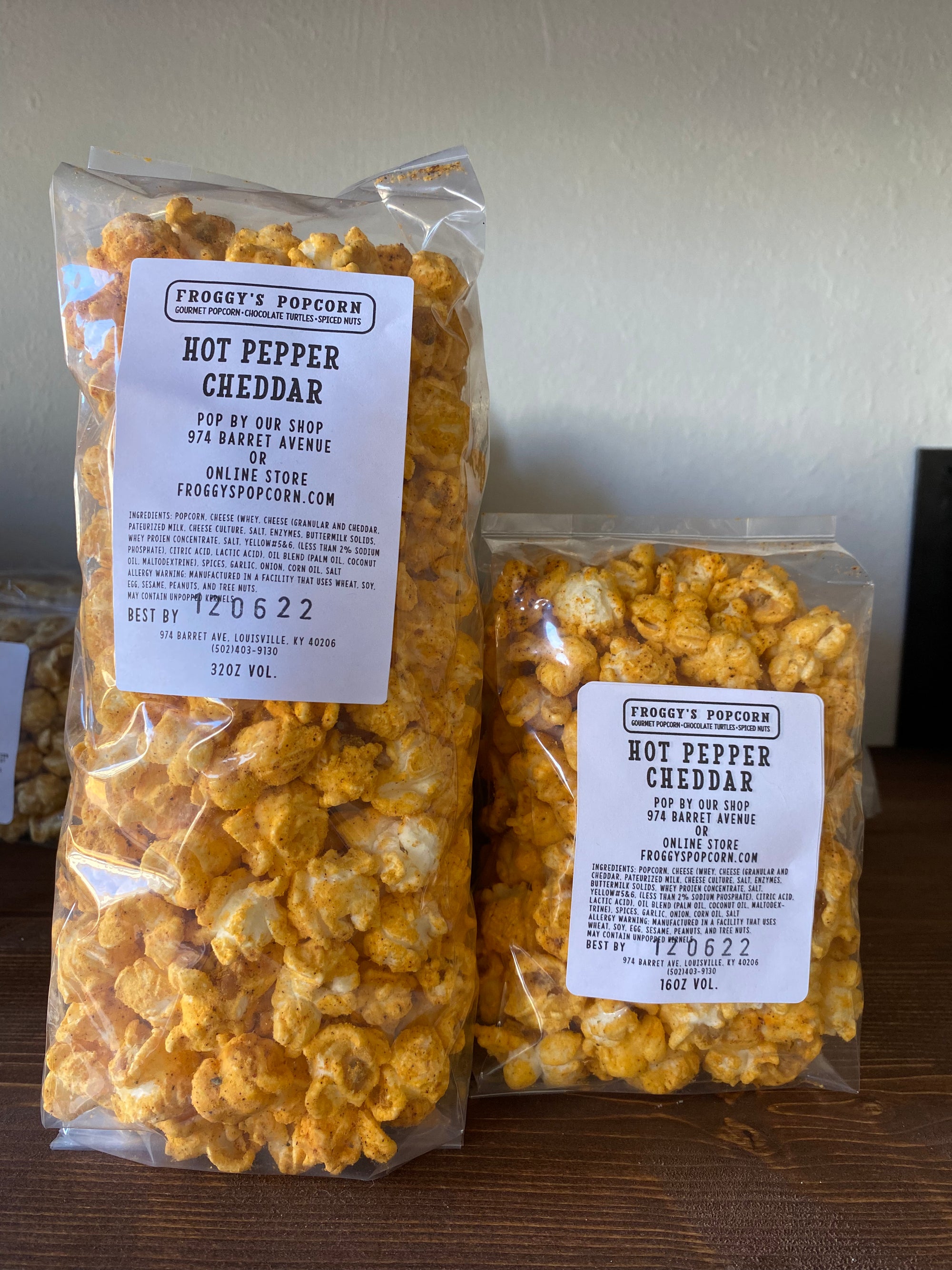 Cheddar Popcorn - Froggy's Popcorn